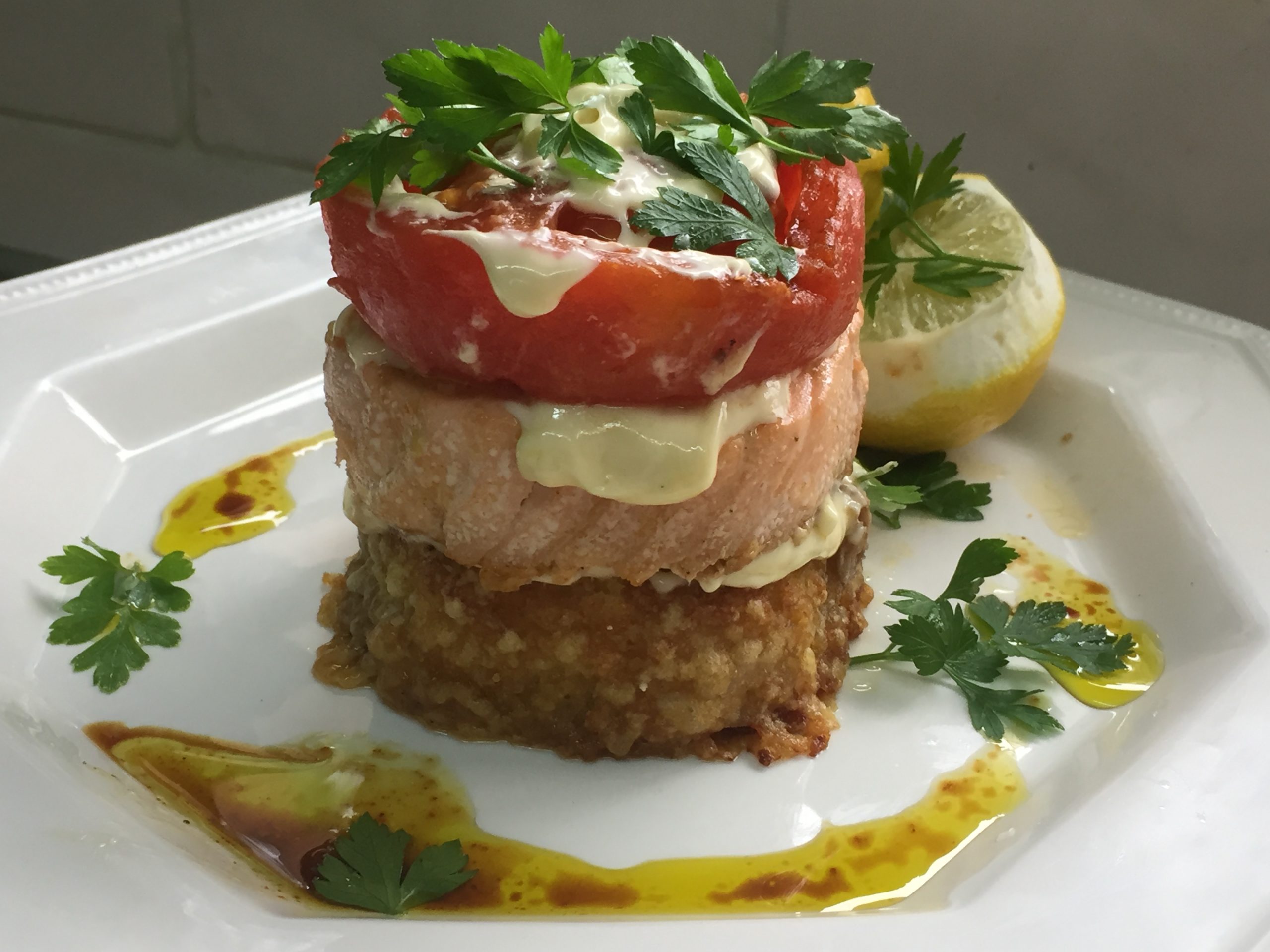 SALMON AND TOMATO STACKS - Scotts Supermarket